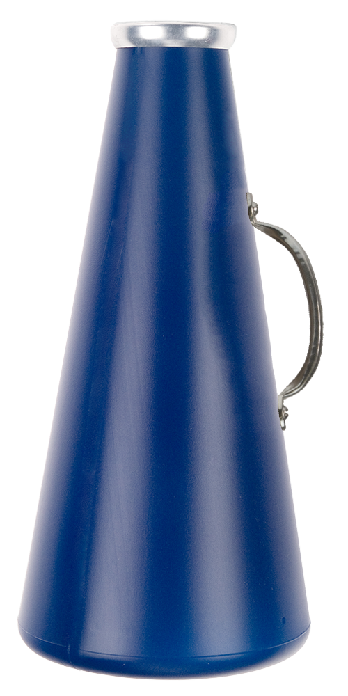 13 Inch Molded Plastic Megaphone – MegaphoneandPomSupplies.com