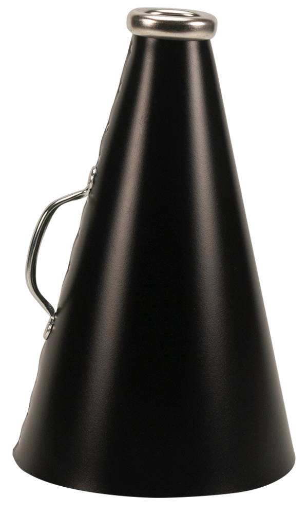12" Riveted Megaphone – MegaphoneandPomSupplies.com